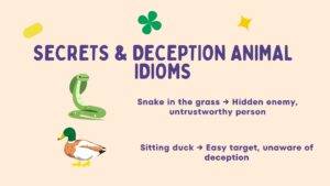 50 Idioms with Animals for Everyday English- with Examples