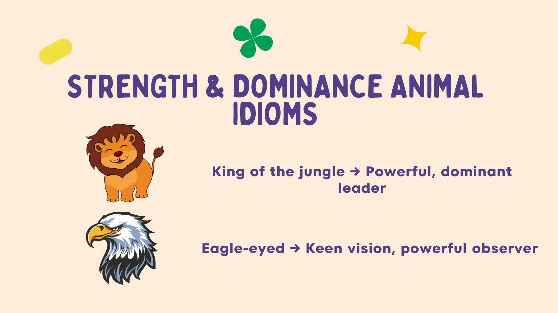 50 Idioms with Animals for Everyday English- with Examples